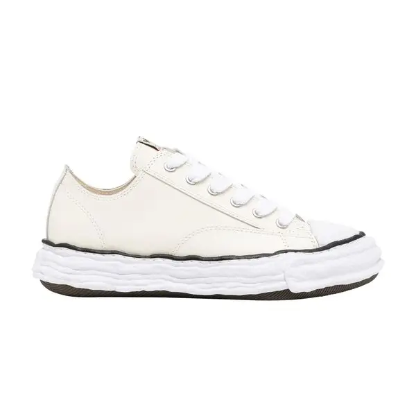 Mihara Yasuhiro Peterson Og Sole Leather Low - White
