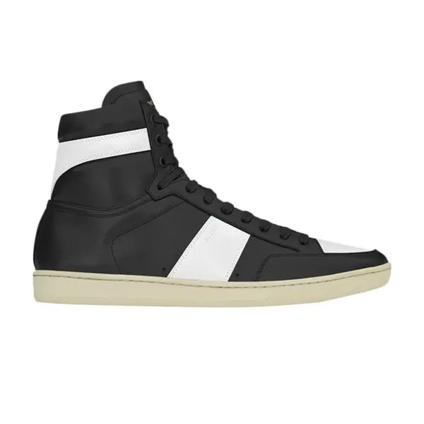 Saint Laurent Signature Court Classic Sl/10h High Top Sneaker - Black