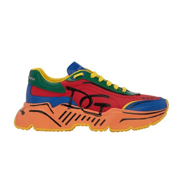 Dolce & Gabbana Daymaster Mixed Media Sneakers