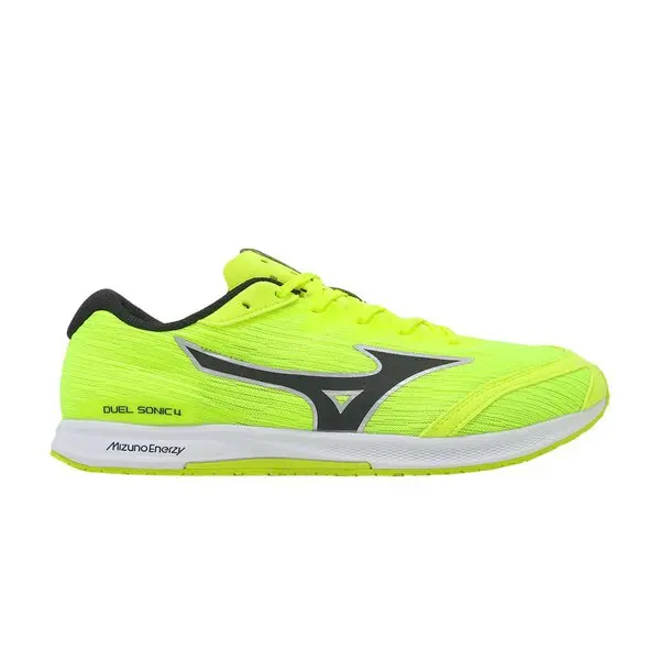 Mizuno Duel Sonic 4 Wide Athletic Sneakers - Yellow