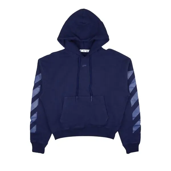 Off-White Rubber Arrow Over Hoodie - Blue