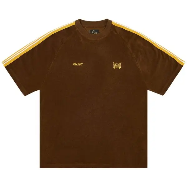 PALACE X Needles Towelling T-shirt - Brown