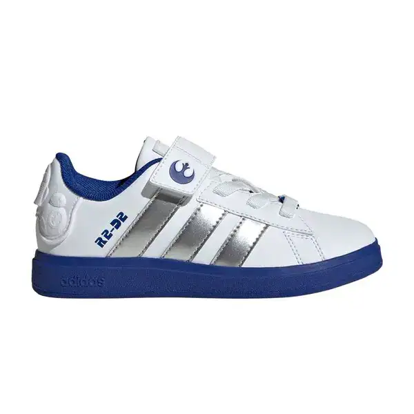 Adidas Star Wars X Grand Court C 'R2-D2' Sneakers In White