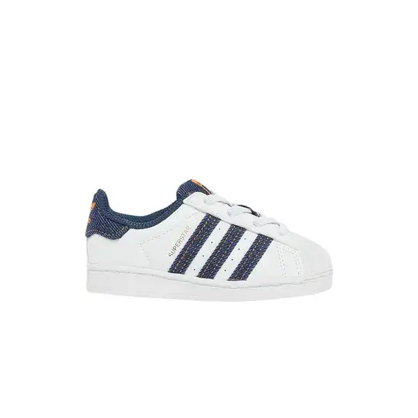 adidas gazelle silver green womens adidas Originals Women's Superstar II Graphic Denim
