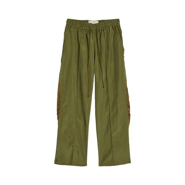 SONG FOR THE MUTE Nylon Gabardine Teardrop Track Pant