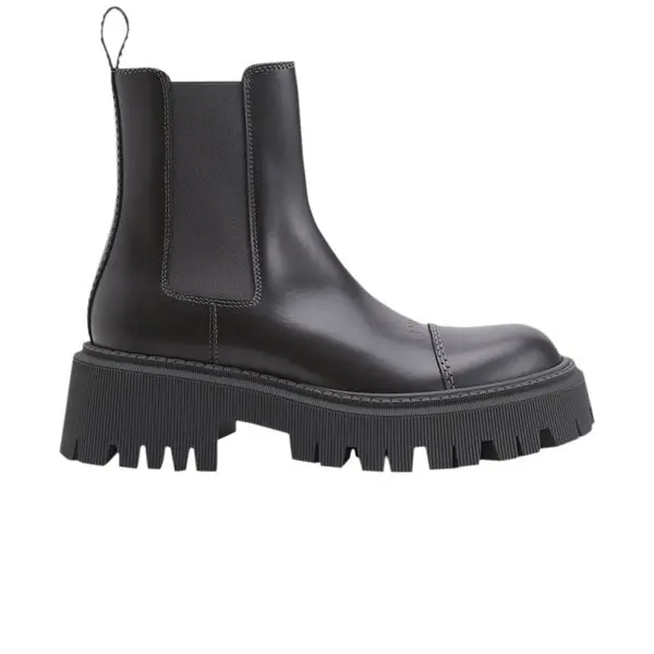 Balenciaga Tractor 20mm Boot - Grey