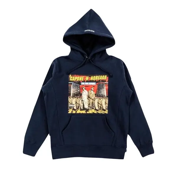 Supreme The War Report Hooded Sweatshirt - Blue