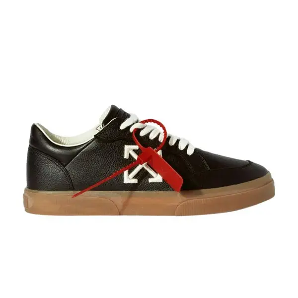Off-White Low Vulcanized Sneakers - Black
