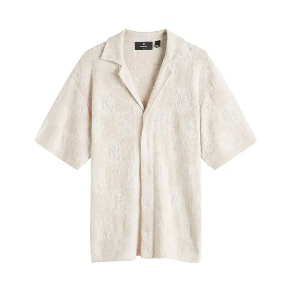 REPRESENT CLO Crochet Knit Shirt