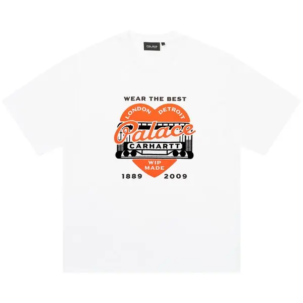 PALACE X Carhartt Wip Heart T-shirt - White