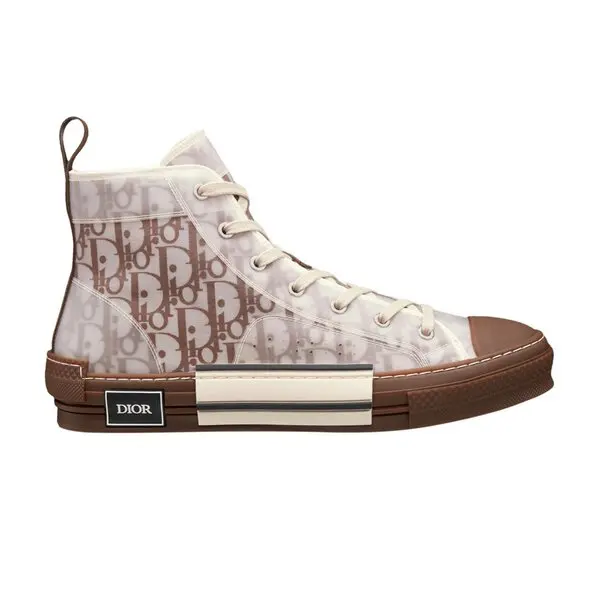 Dior B23 High Top Sneakers - Brown