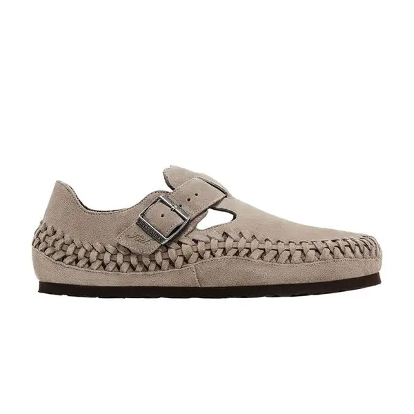 BIRKENSTOCK Kith X London Braided Flats - Grey
