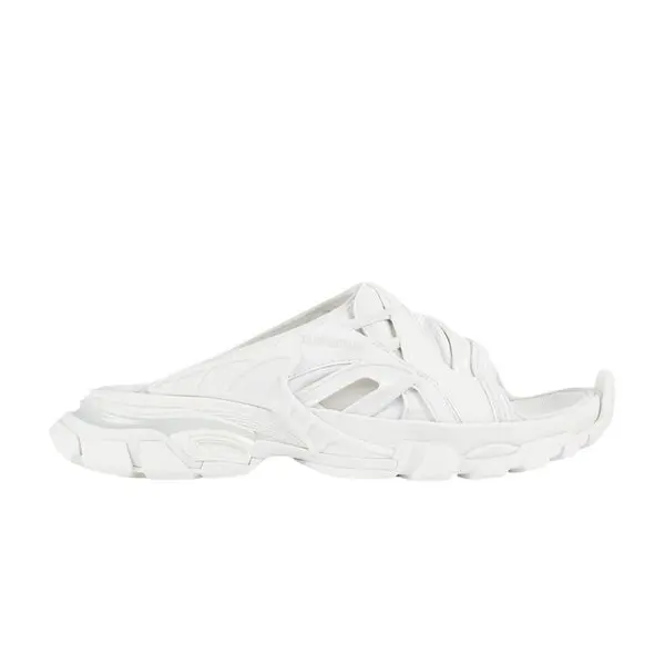 Balenciaga Track Slide Sandal - White