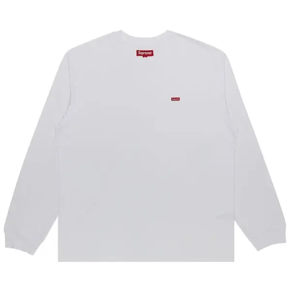 Supreme Small Box Long-sleeve Tee - White