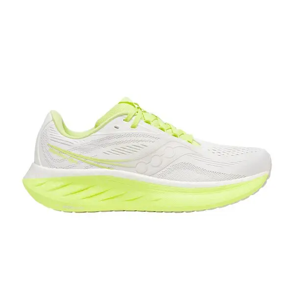 Saucony Ride 18 Athletic Sneakers - White