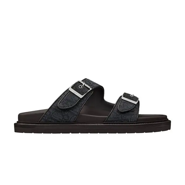 Dior Oblique Aqua Sandal - Black