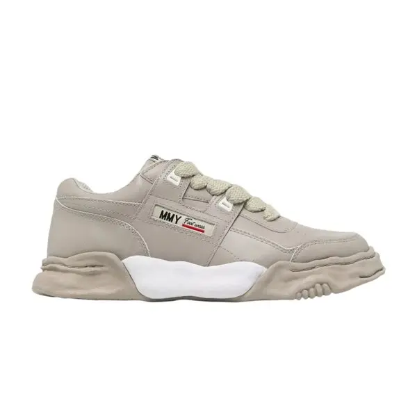 Mihara Yasuhiro Parker Og Sole Leather Low Sneakers - Grey