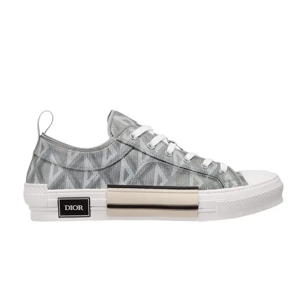 Dior B23 Cd Diamond Low Top Sneakers - Grey