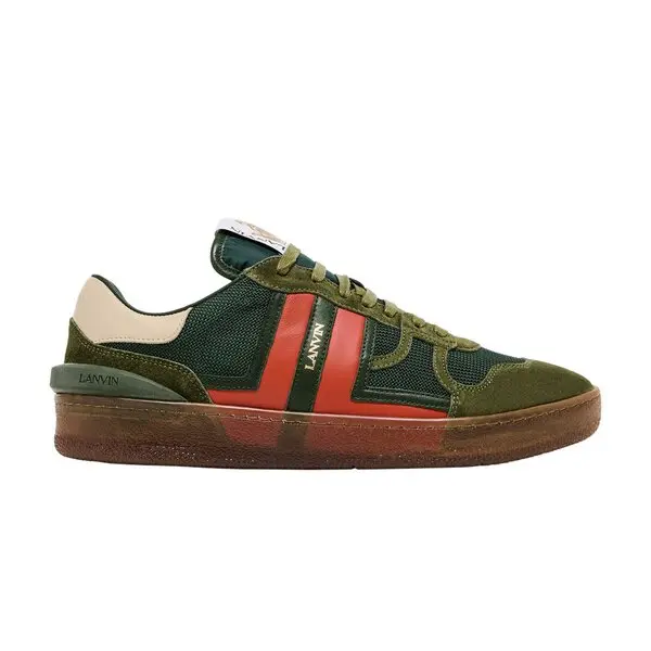 LANVIN Clay Low Sneakers - Green