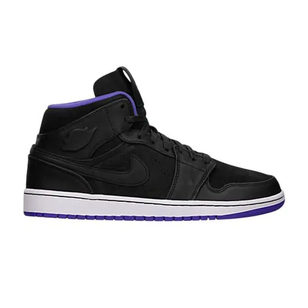 JORDAN 1 Mid Nouveau Sneakers - Black