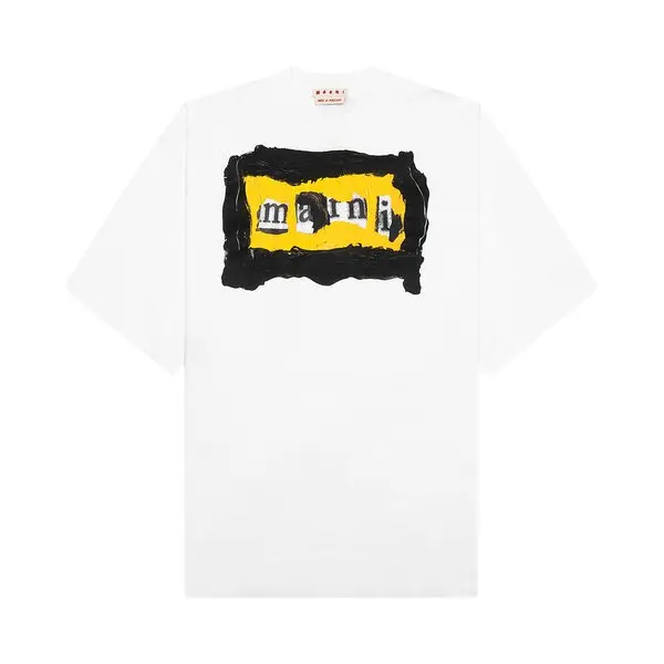 Marni Logo Printed Crewneck T-shirt