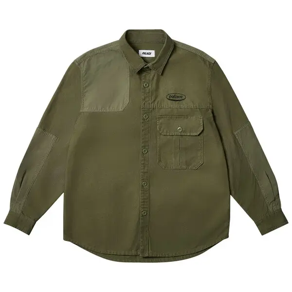 PALACE Maximum Overshirt - Green