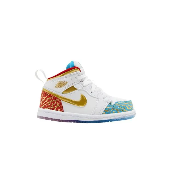 JORDAN 1 Mid Td Sneakers - White