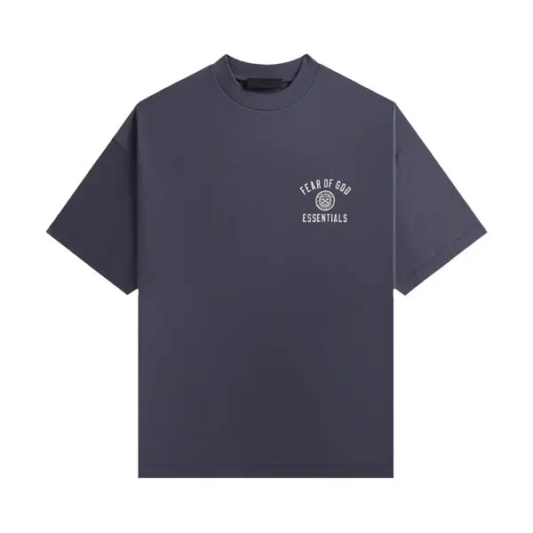 Fear Of God Jersey Crewneck Tee - Blue