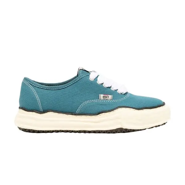 Mihara Yasuhiro Baker Og Sole Vintage Canvas Low Sneakers - Blue