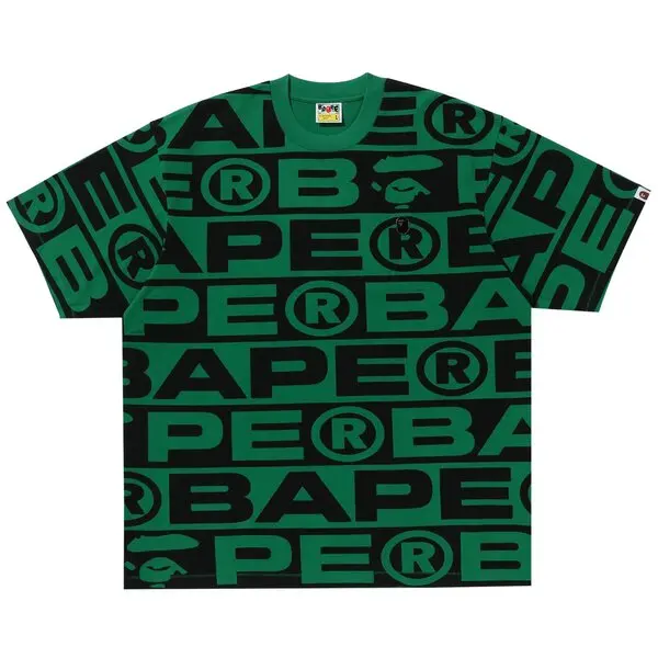 BAPE Lux Sport Oversized Tee - Green