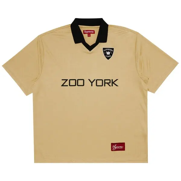 Supreme X Zoo York Soccer Jersey - Gold
