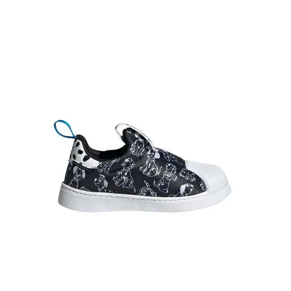 Adidas Disney X Superstar 360 I '101 Dalmatians Puppy Print - Black