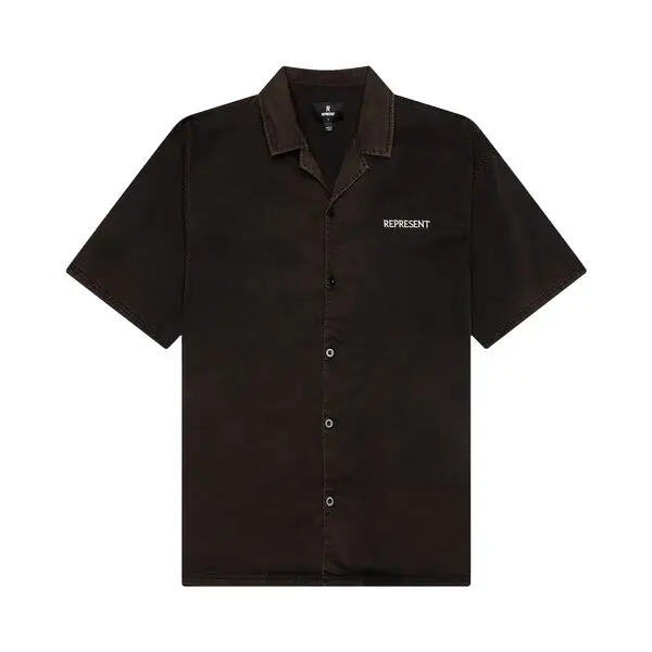 REPRESENT CLO Script Camp Collar Shirt