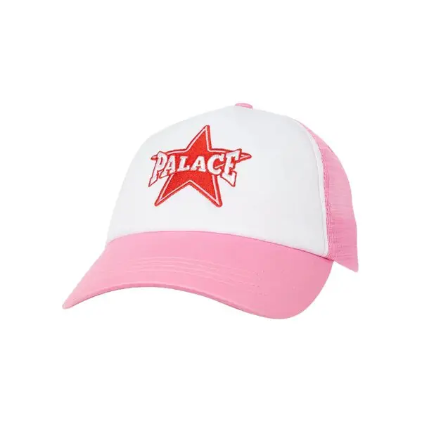 PALACE Star Logo Trucker - Pink