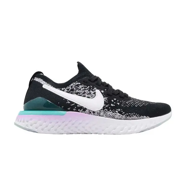 Nike Epic React Flyknit 2 Gs Sneakers - Black