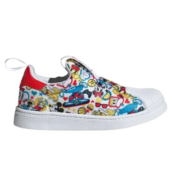 Adidas Disney X Superstar 360 J 'mickey And Friends' Sneakers - White