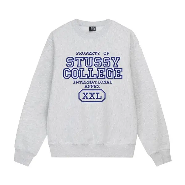 StÜssy Property Of Crewneck - Grey