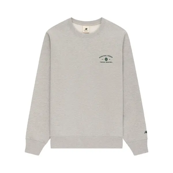 Aimé Leon Dore X New Balance Sonny Ny Iftb Crewneck Sweatshirt - Silver