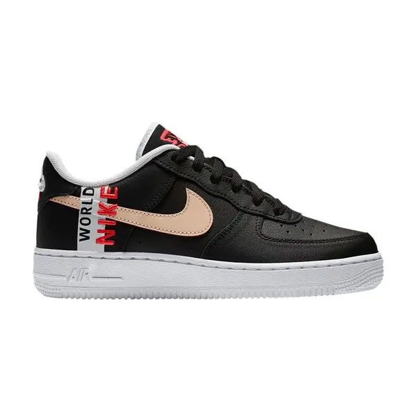 Nike Air Force 1 Lv8 1 Gs 'worldwide Pack - Black