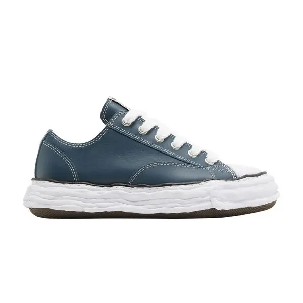 Mihara Yasuhiro Peterson Og Sole Leather Low - Blue