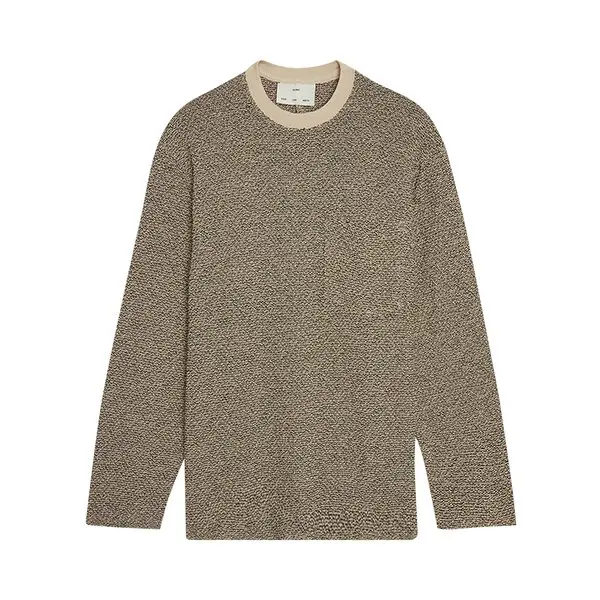 SONG FOR THE MUTE Towel Raw Crewneck Pullover