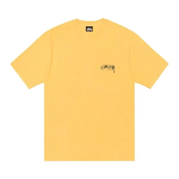 StÜssy Modern Age Pigment Dyed Tee - Yellow