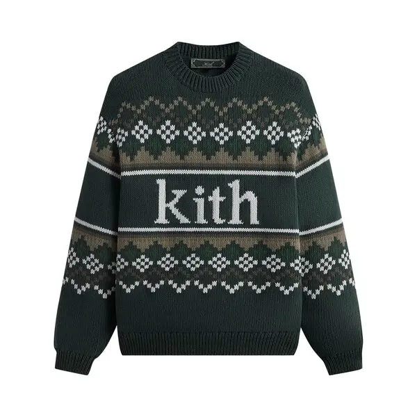 Kith Fairisle Crewneck Sweater