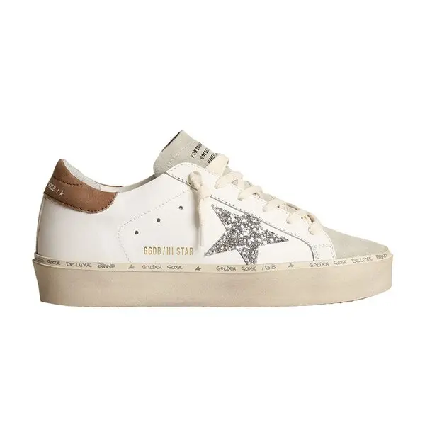 Golden Goose Hi Star Sneakers - White