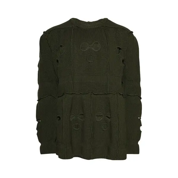 Vetements Balaclava Sweater - Tan