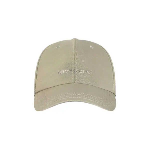 Givenchy Embroidered Logo Curved Cap - Tan