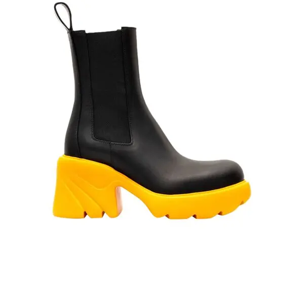 Bottega Veneta Flash Chelsea Boot - Black