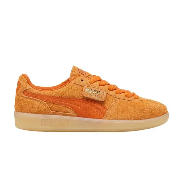 PUMA Palermo Hairy Suede Sneakers - Orange