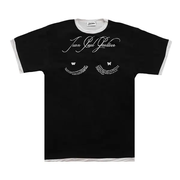 Jean Paul Gaultier Tattoo Poem T-shirt - Black