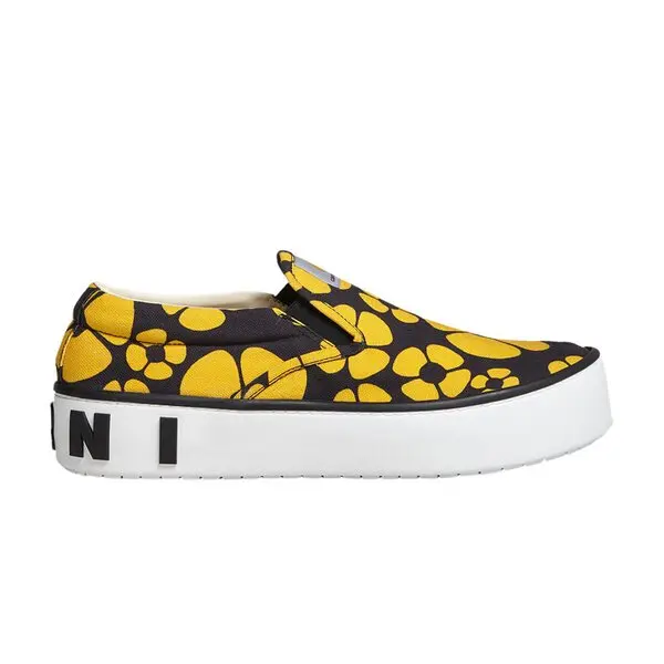 Marni Carhartt Wip X Paw Floral Sneakers - Black